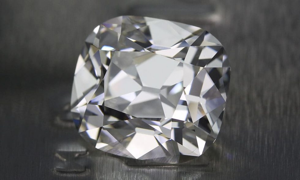 G Color Old Mine Brilliant Cut 3.58 carat