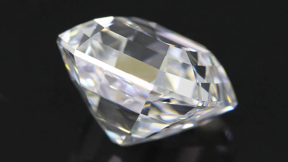 Diamond Facets - windows of light revealing the optical splendor